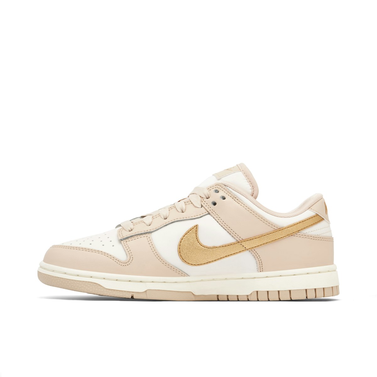 Nike Dunk Low Golden Swoosh Tan Womens | DX5930-001 | Laced