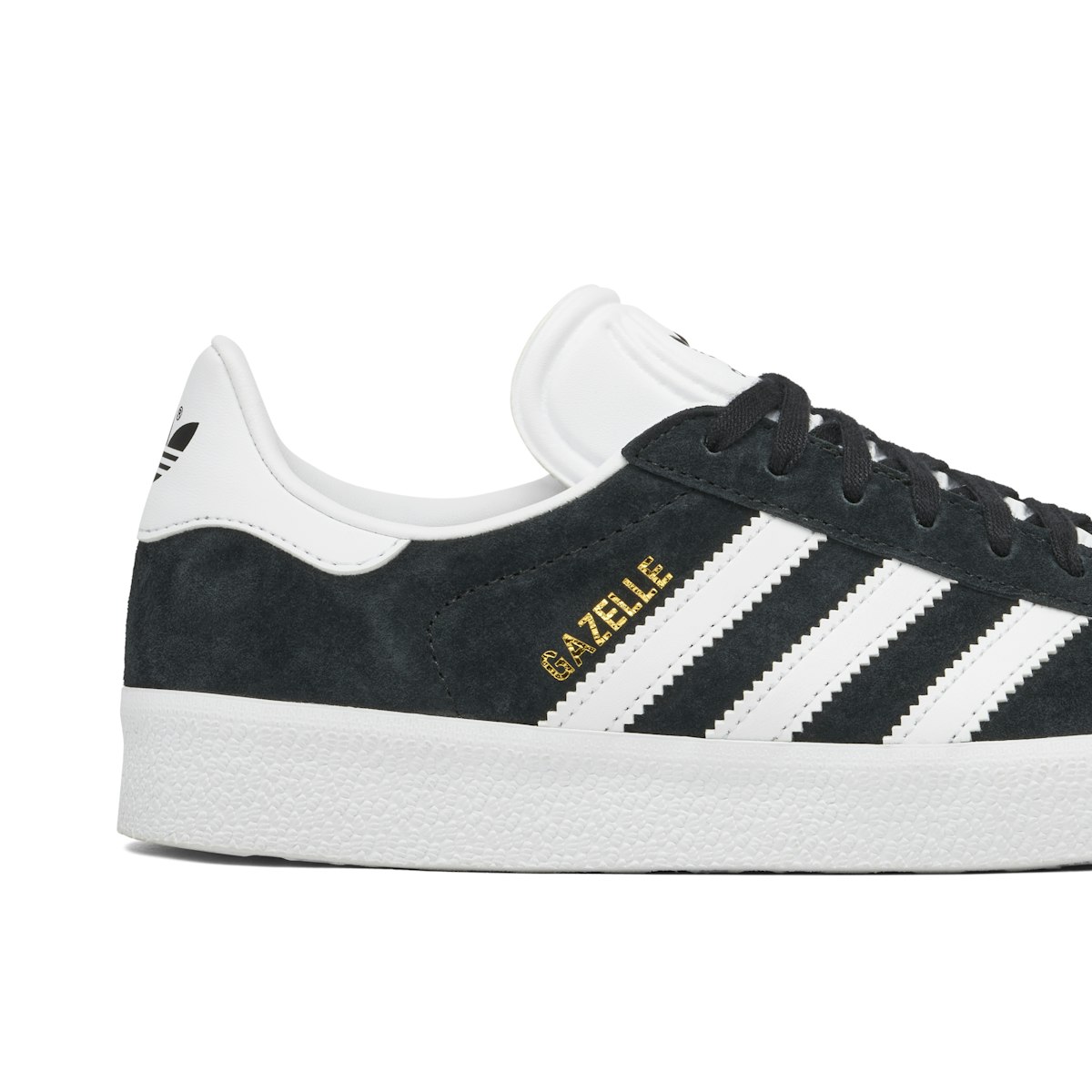 adidas Gazelle Core Black White Gold | BB5476 | Laced