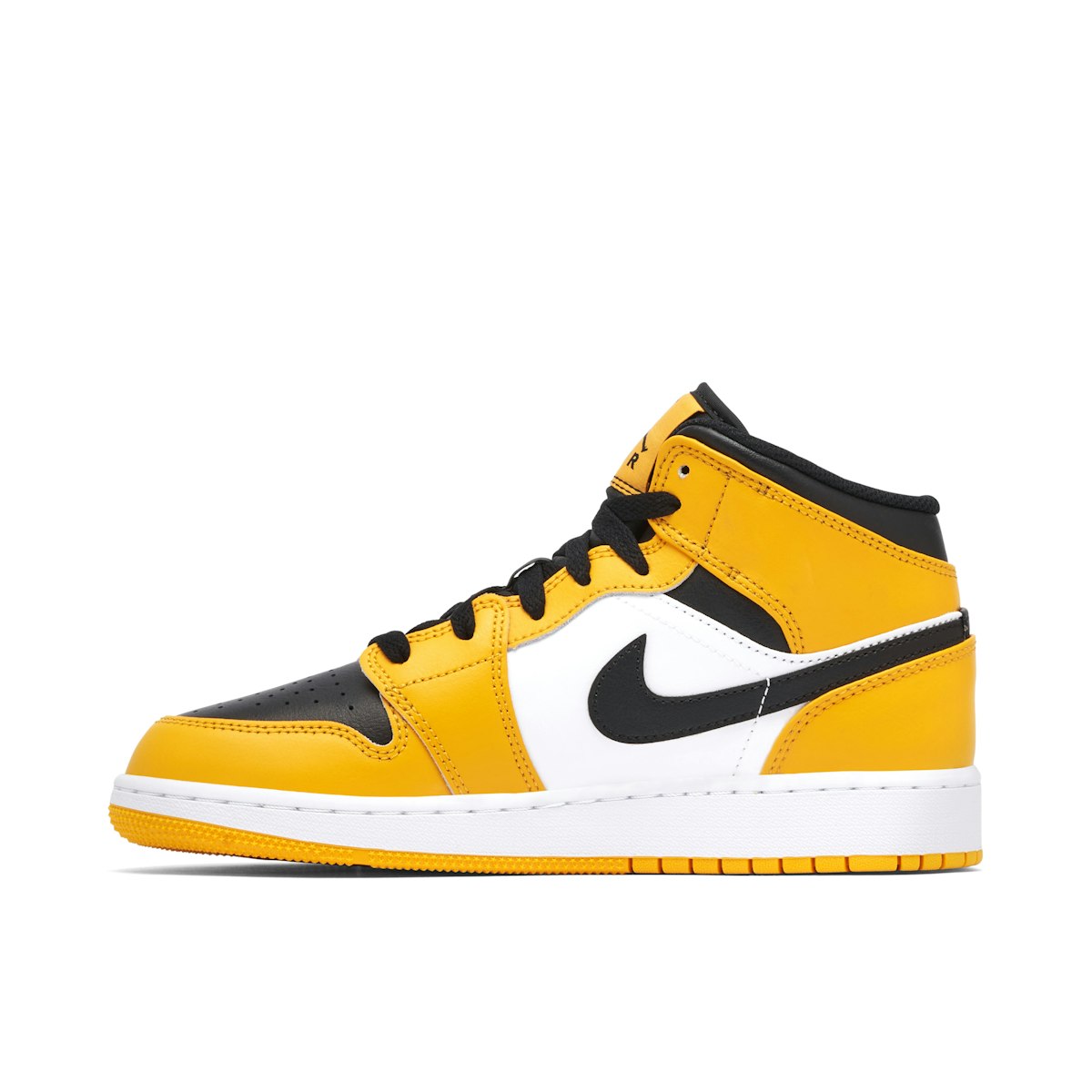 Air Jordan 1 Mid Reverse Yellow Toe GS | 554725-701 | Laced
