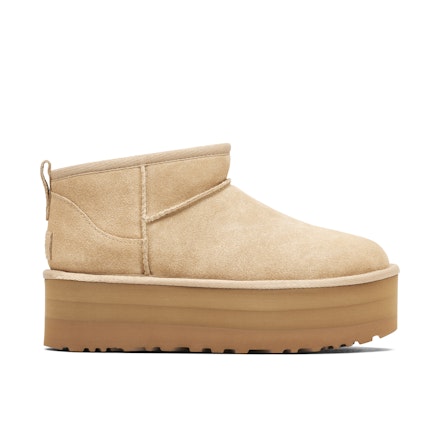 UGG Classic Ultra Mini Platform Boot Sand Office Exclusive Womens ...