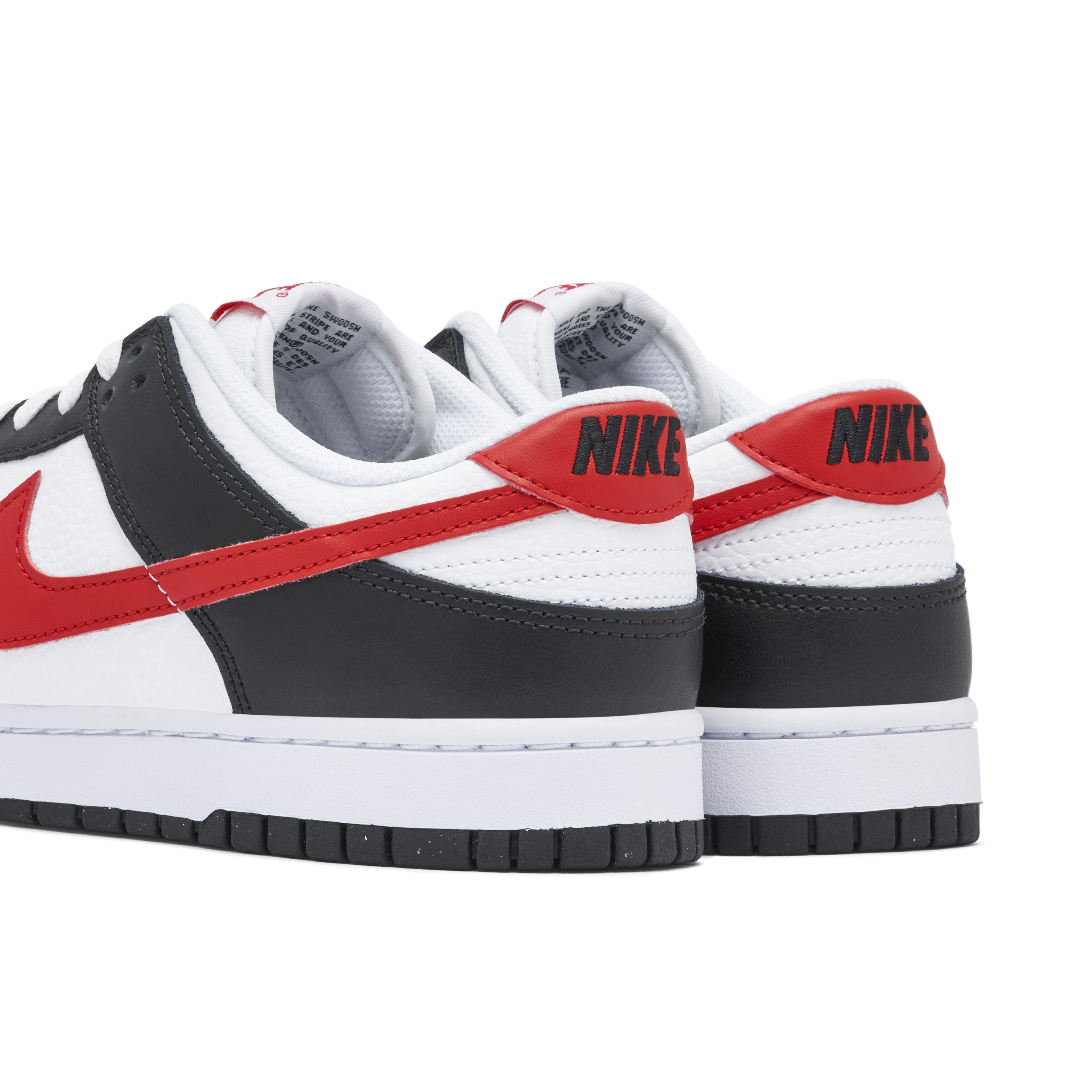 Nike Dunk Low White Black Red | FB3354-001 | Laced