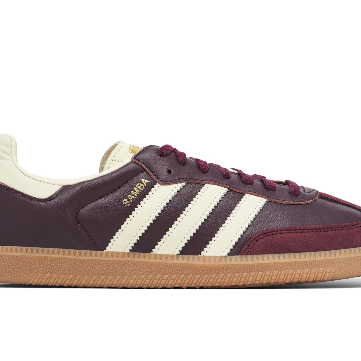 adidas Samba OG Maroon Cream Womens | ID0477 | Laced