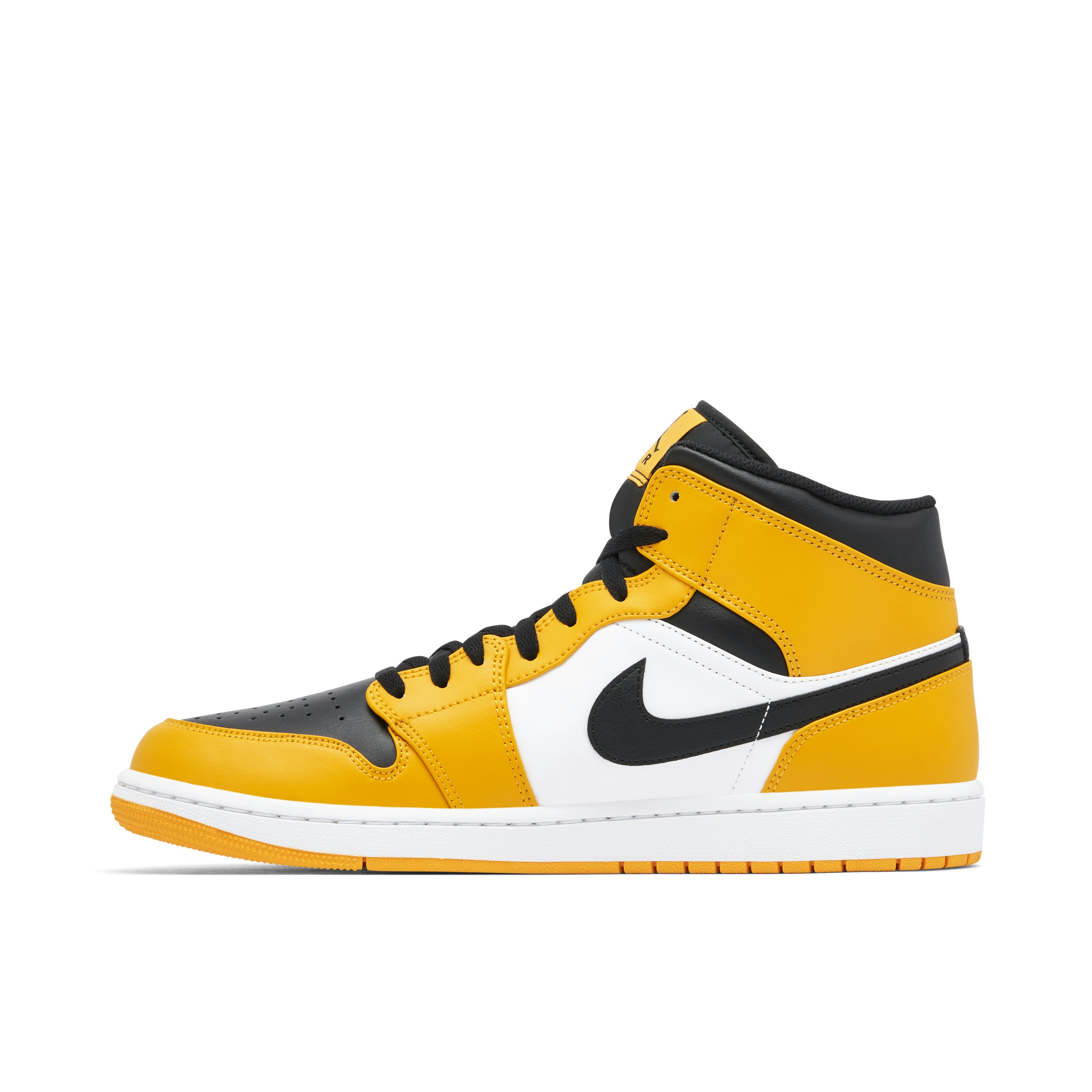 Air Jordan 1 Mid Reverse Yellow Toe | 554724-701 | Laced