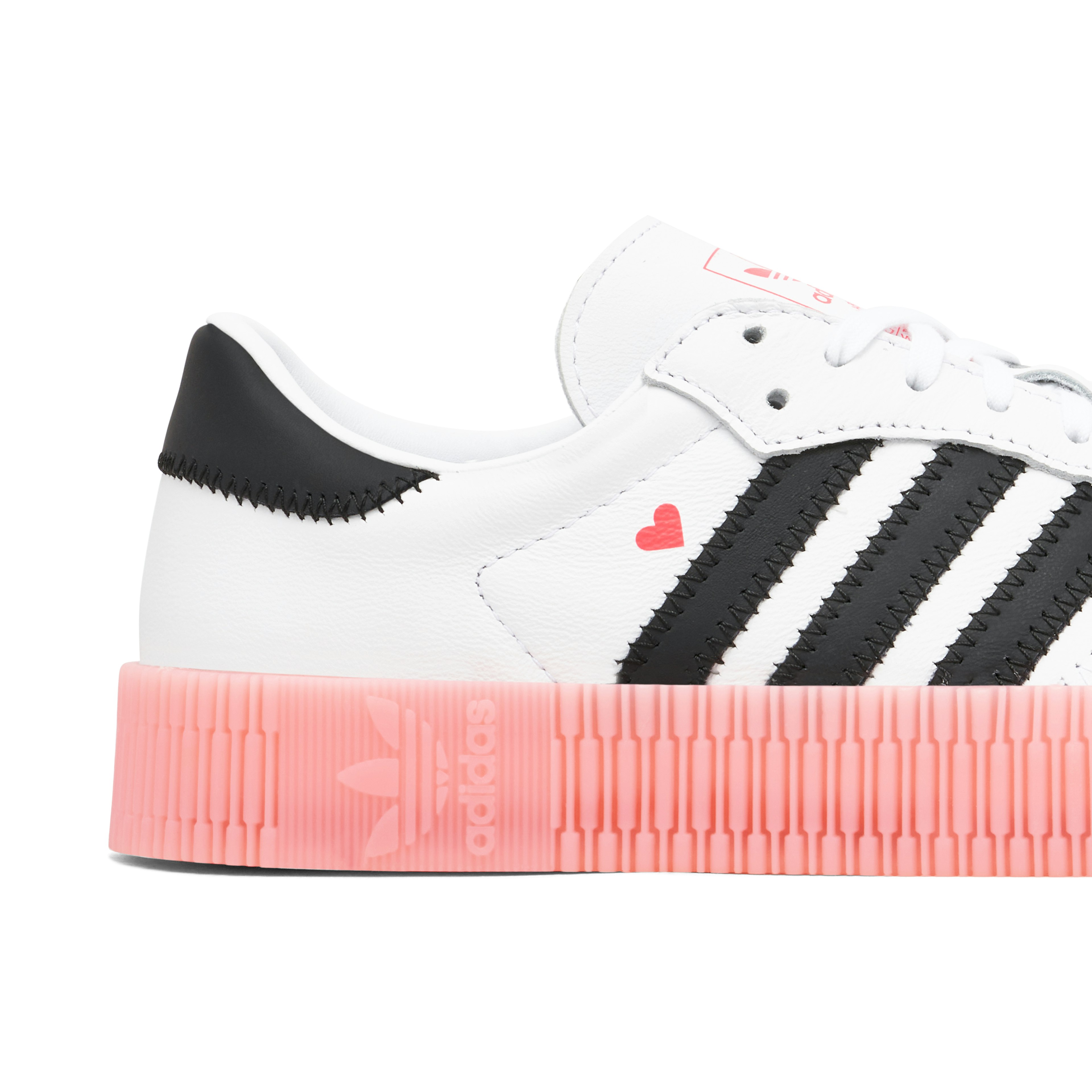 adidas Sambarose White Core Black Pink | EF4965 | Laced
