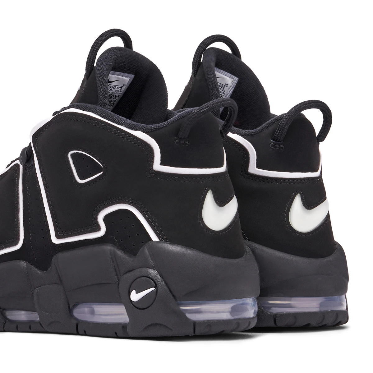 Nike Air More Uptempo Black White | 414962-002 | Laced