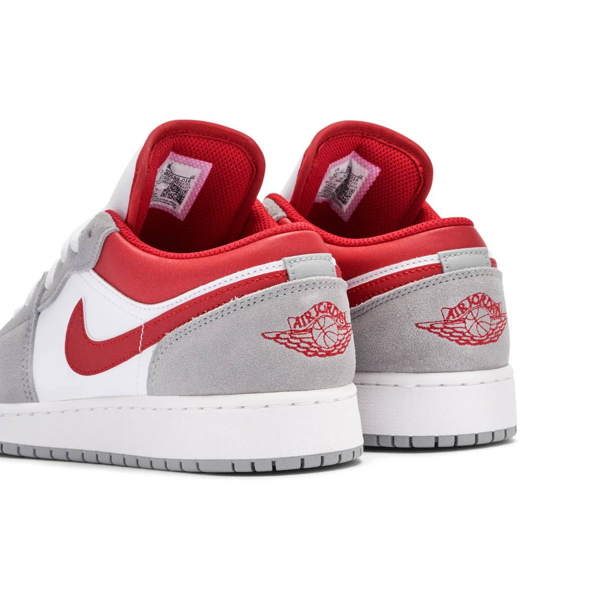 Air Jordan 1 Low Grey Red GS | DM0589-016 | Laced