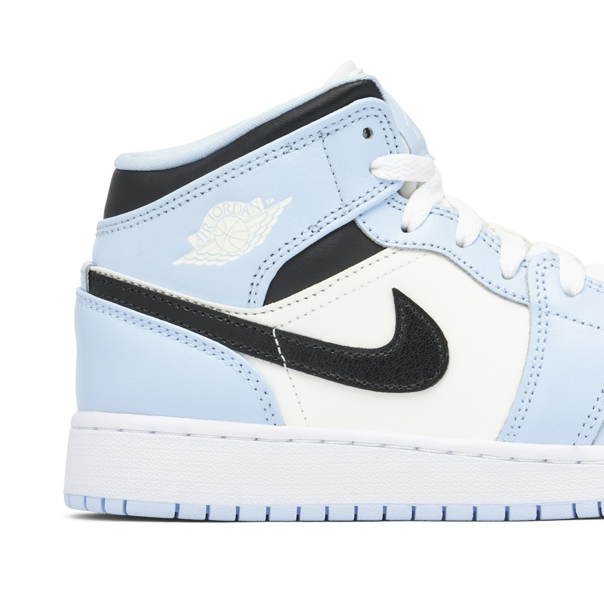 Air Jordan 1 Mid Ice Blue GS | 555112-401 | Laced