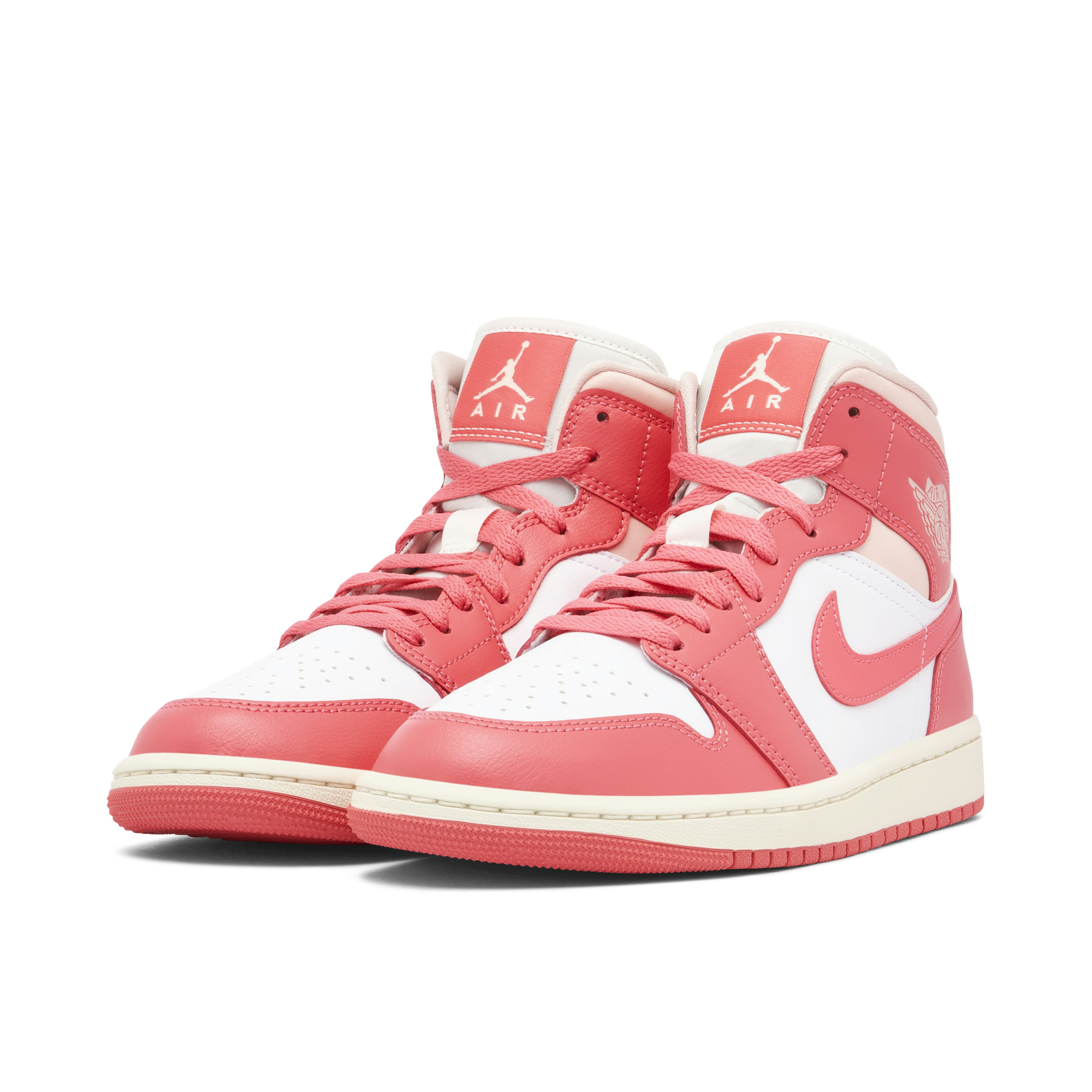 Air Jordan 1 Mid Strawberries and Cream Womens | BQ6472-186 | Laced