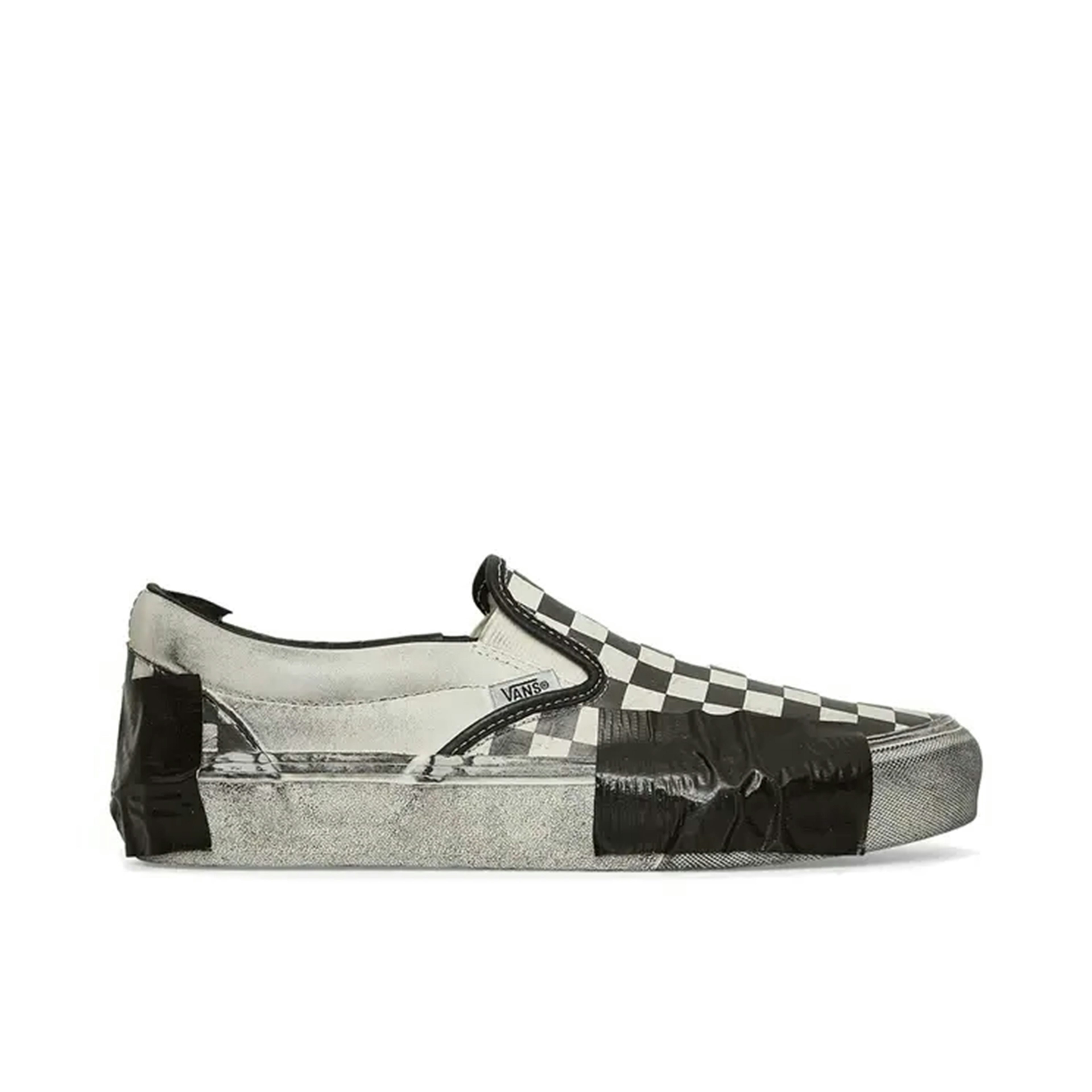 Vans Classic Slip-On VLT LX Duct Tape Checkerboard | VN0A3QXYBKC | Laced