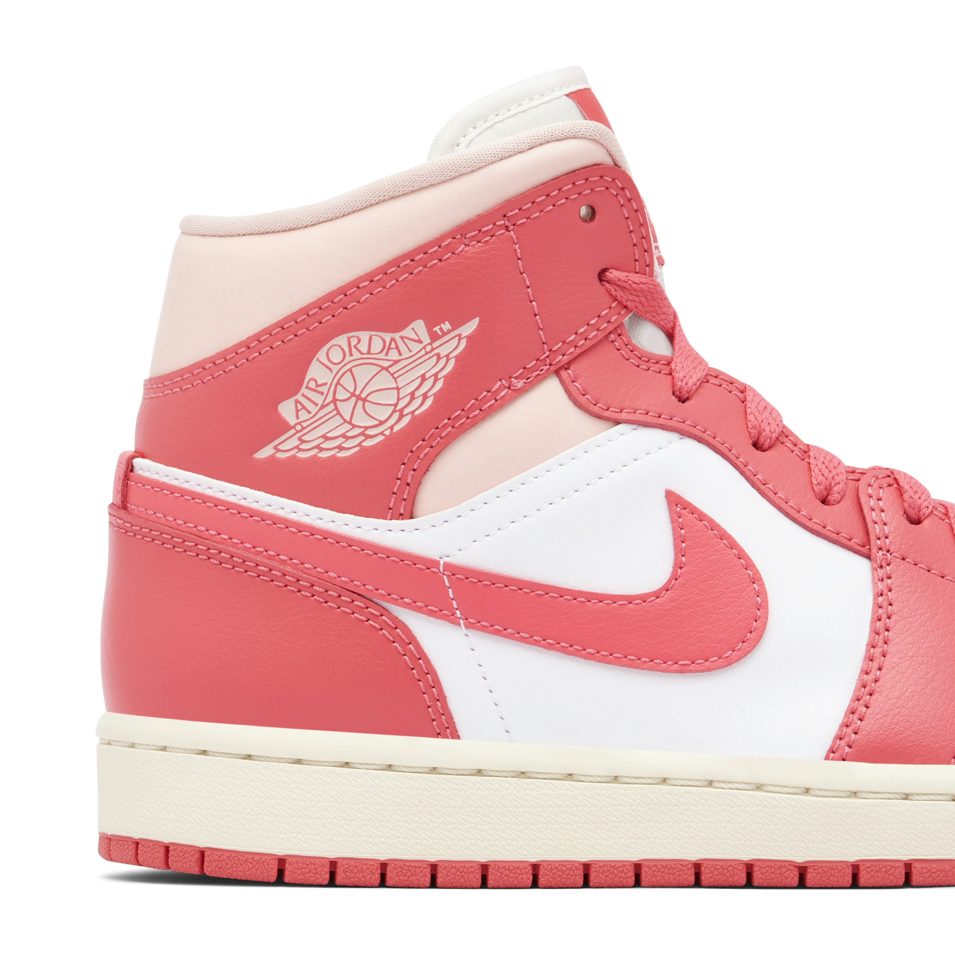 Air Jordan 1 Mid Strawberries and Cream Womens | BQ6472-186 | Laced