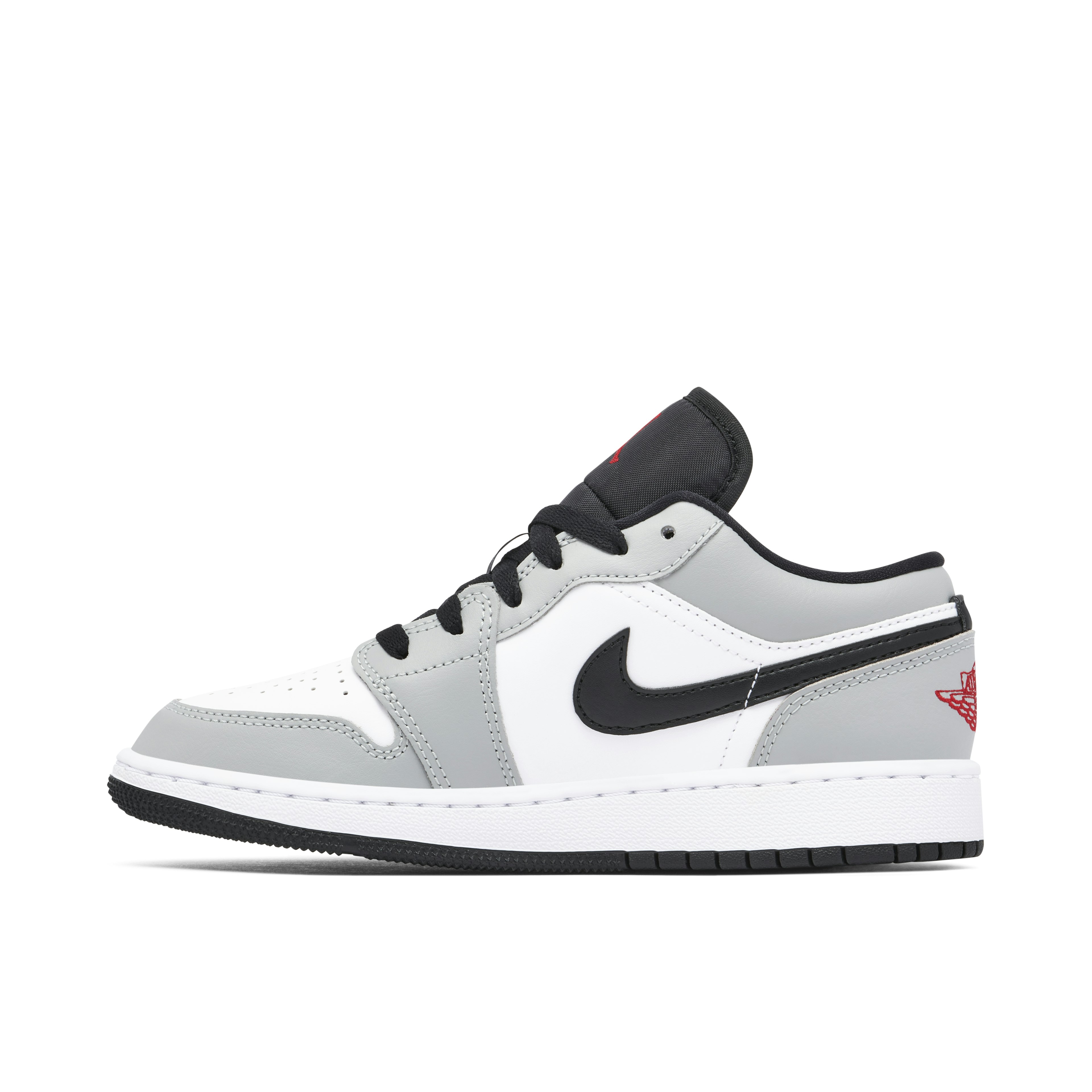 Air Jordan 1 Low GS Light Smoke Grey | 553560-030 | Laced