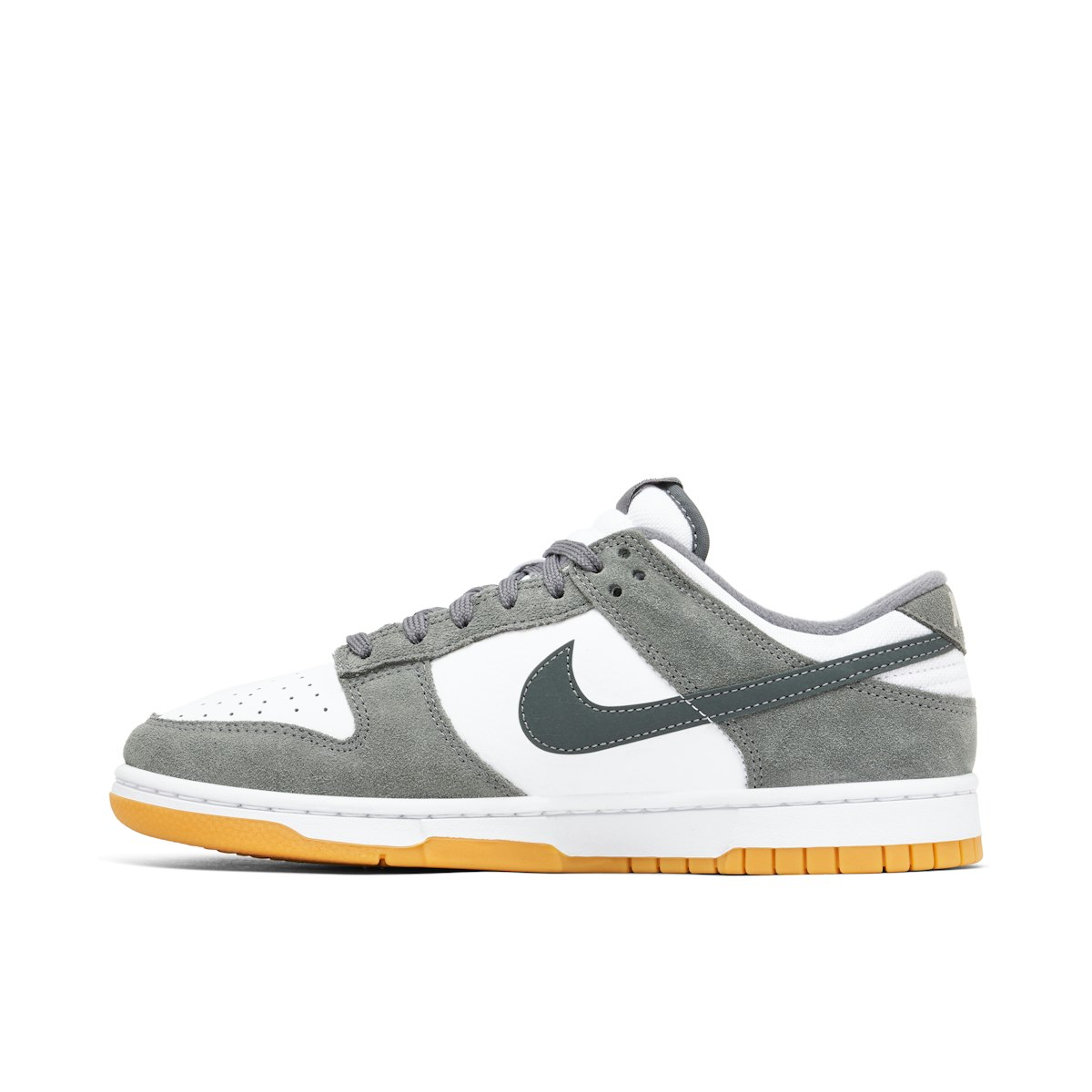Nike Dunk Low Grey Suede Gum | FV0389-100 | Laced