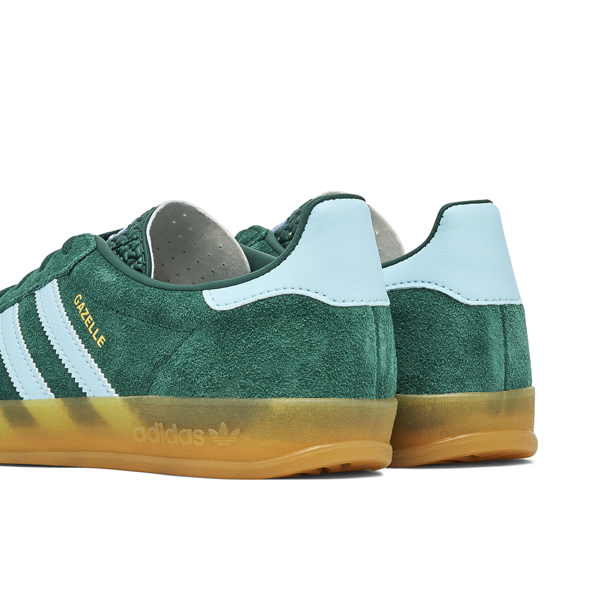 Adidas Gazelle Collegiate Green Sky Blue | IG9979 | Laced