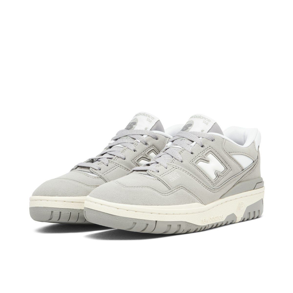 New Balance 550 Suede Pack Concrete GS | GSB550NB | Laced