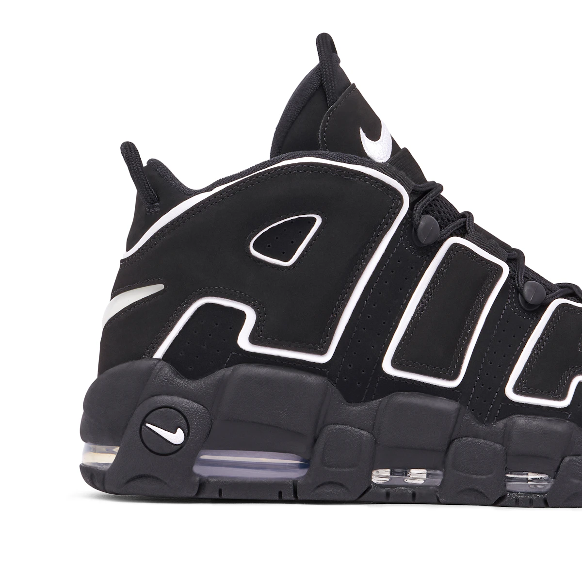 Nike Air More Uptempo Black White | 414962-002 | Laced