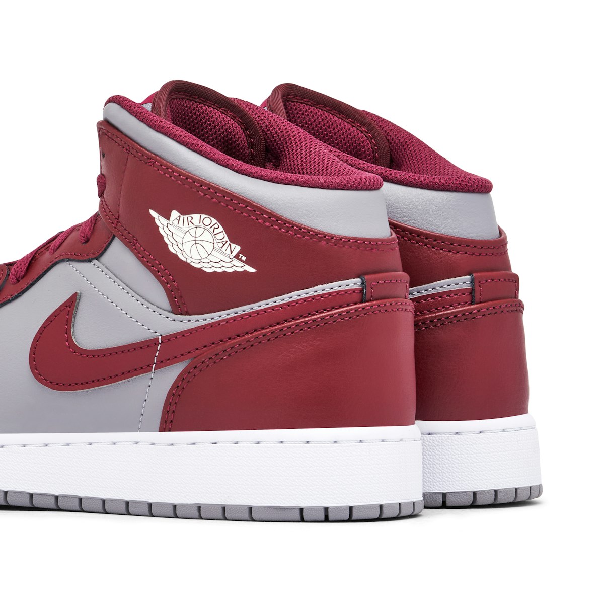 Air Jordan 1 Mid Team Red GS | DQ8423-615 | Laced