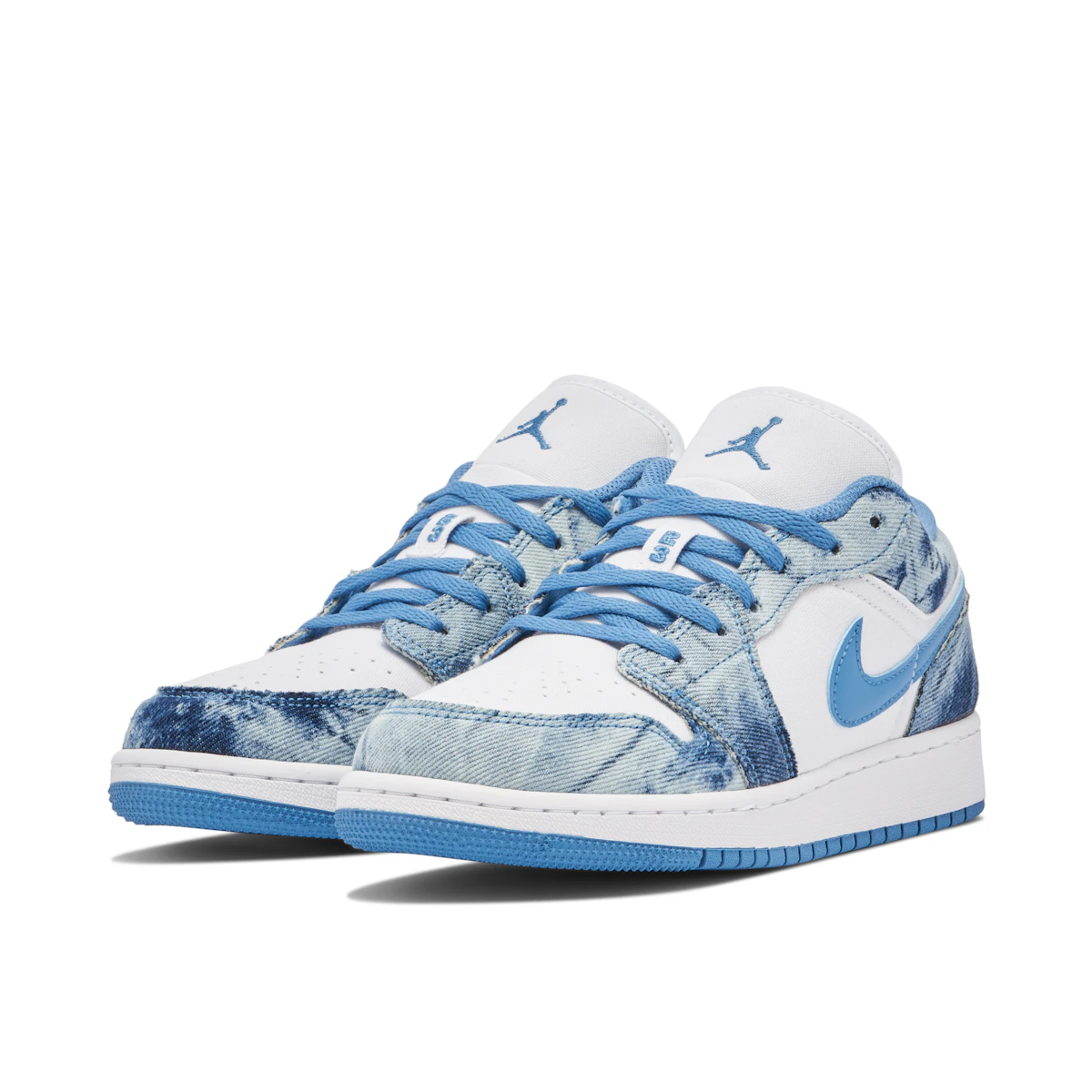 Air Jordan 1 Low Washed Denim GS | DM8947-100 | Laced