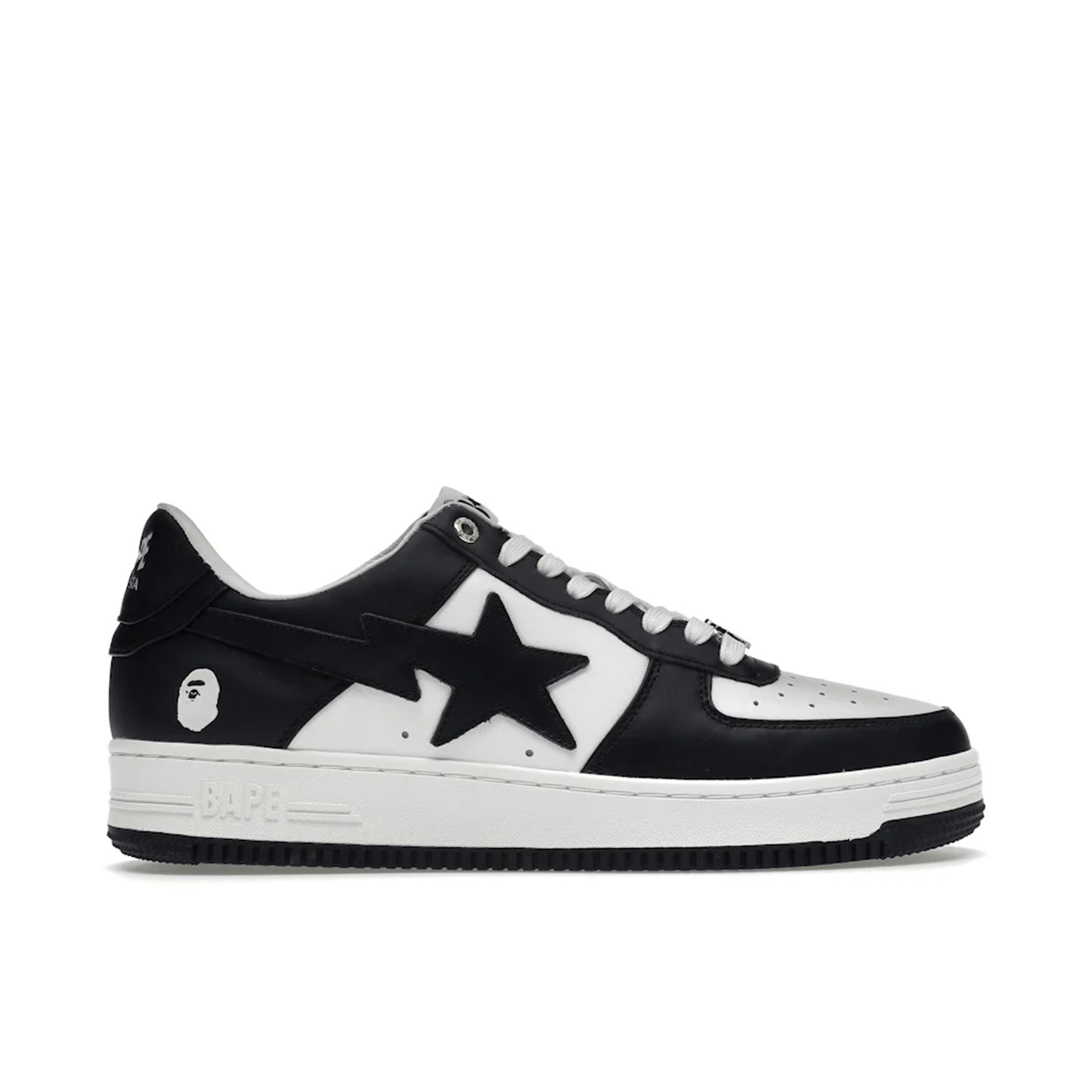 A Bathing Ape Bapesta White Black (2022) | 1I70-291-006/1I70-191-007 ...