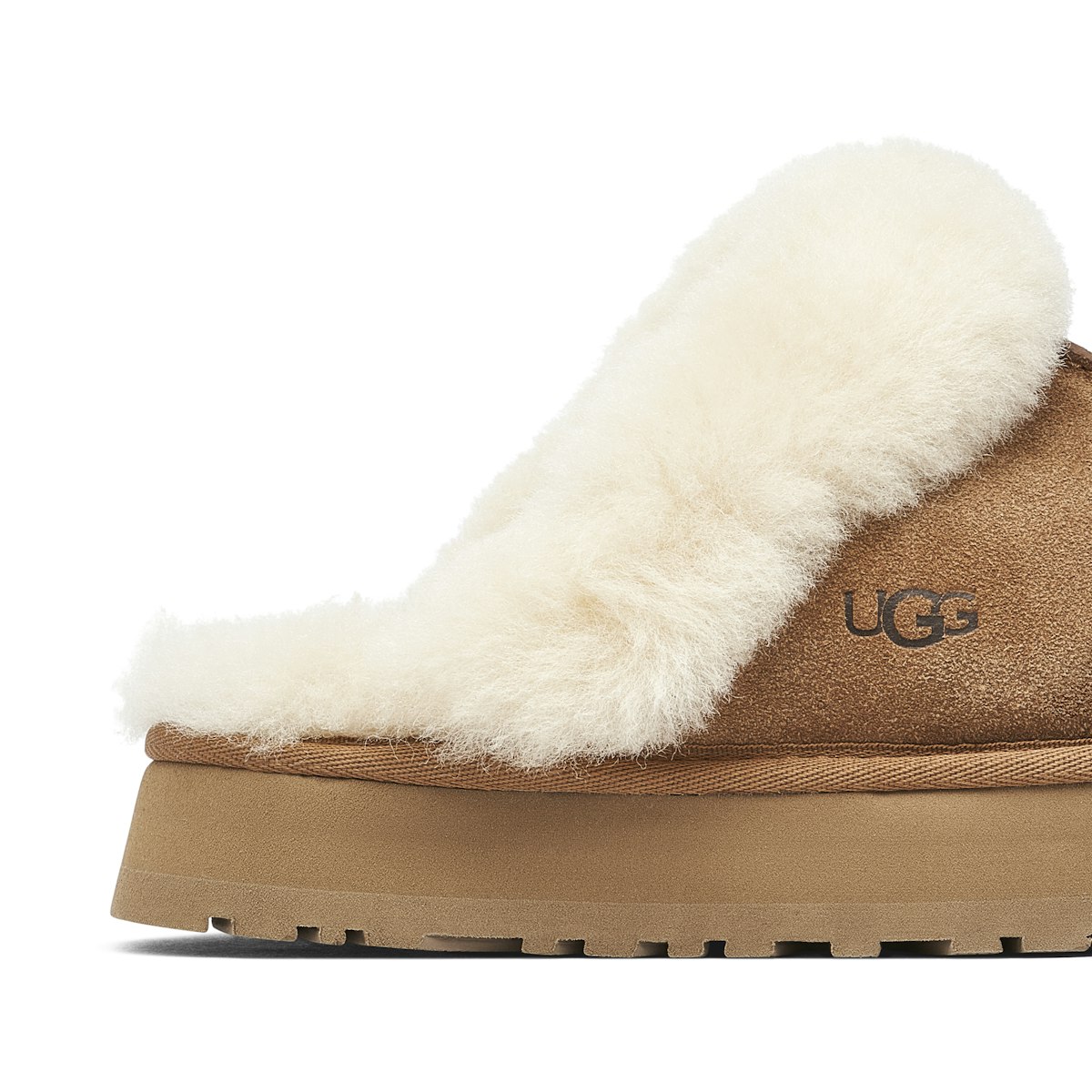 UGG Disquette Slipper Chestnut Womens | 1122550-CHE | Laced